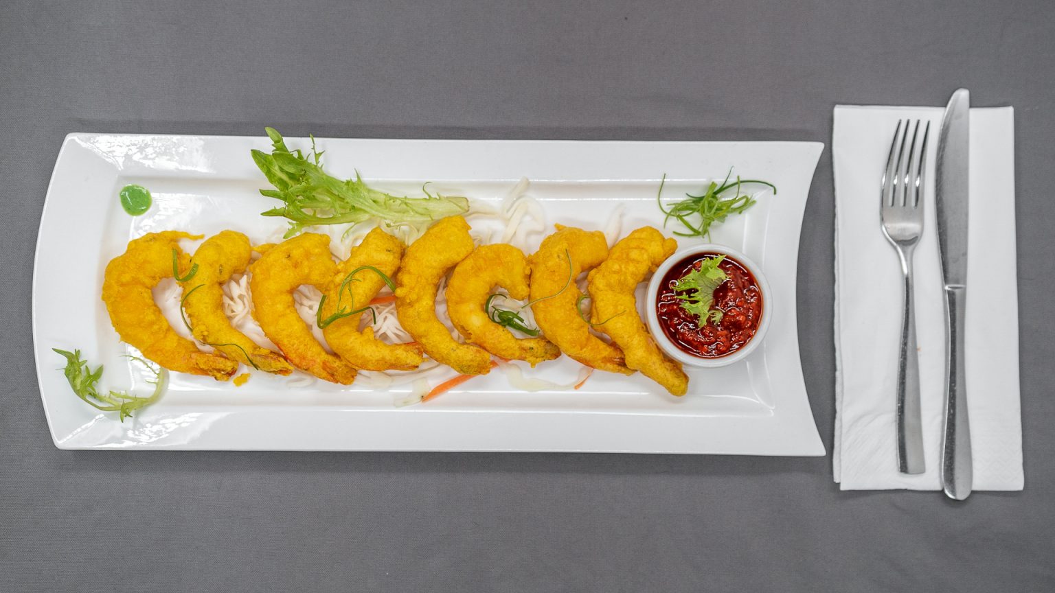 GOLDEN FRY PRAWNS | The Everest